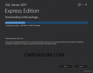 SQL Server 2017 Express Kurulumu (Resimli anlatım) | Logo Muhasebe ...