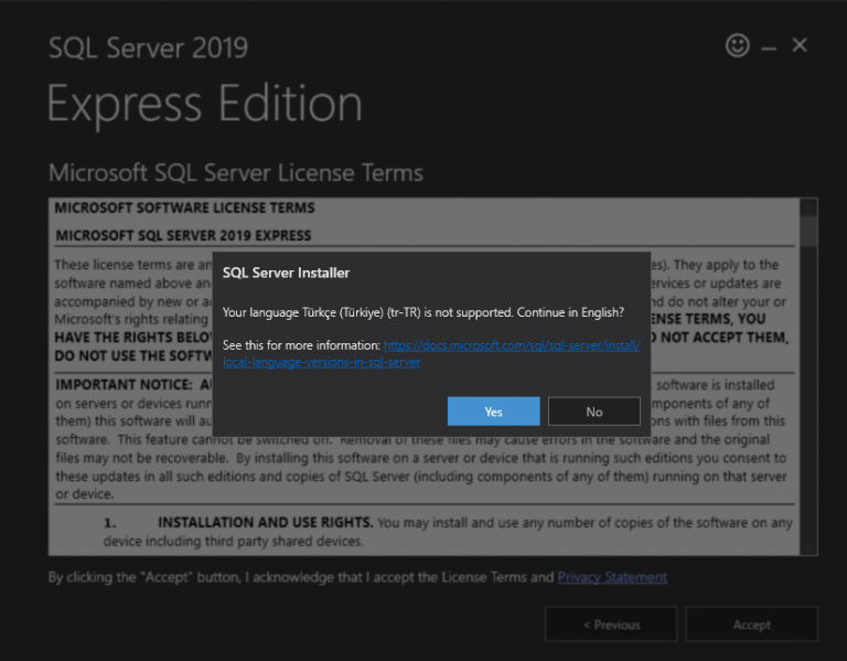 SQL Server 2019 Express Kurulumu (Resimli anlatım) | Logo Muhasebe Programı, Go3, Start, Tiger ...